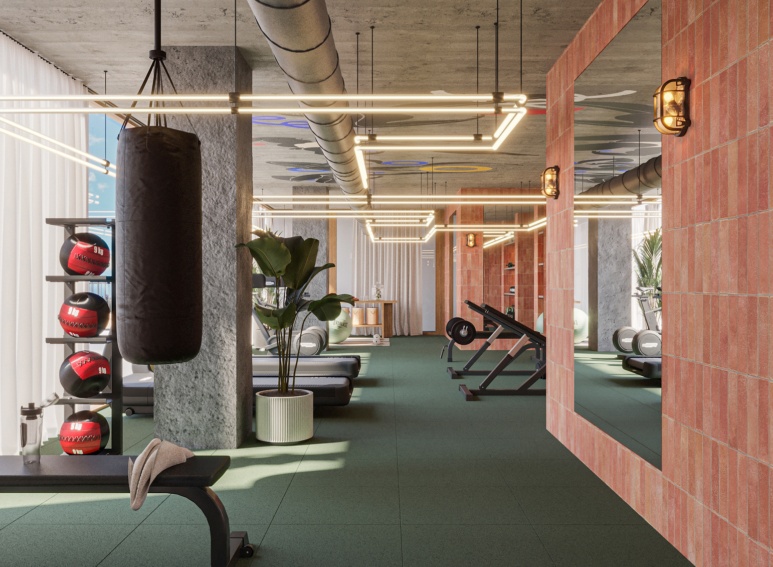 zonas comunes apartamentos exterior