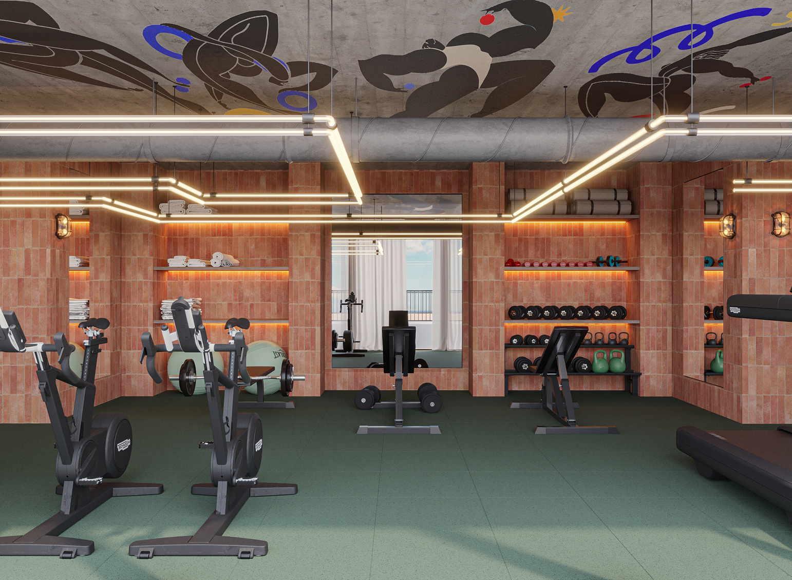 zonas comunes apartamentos exterior