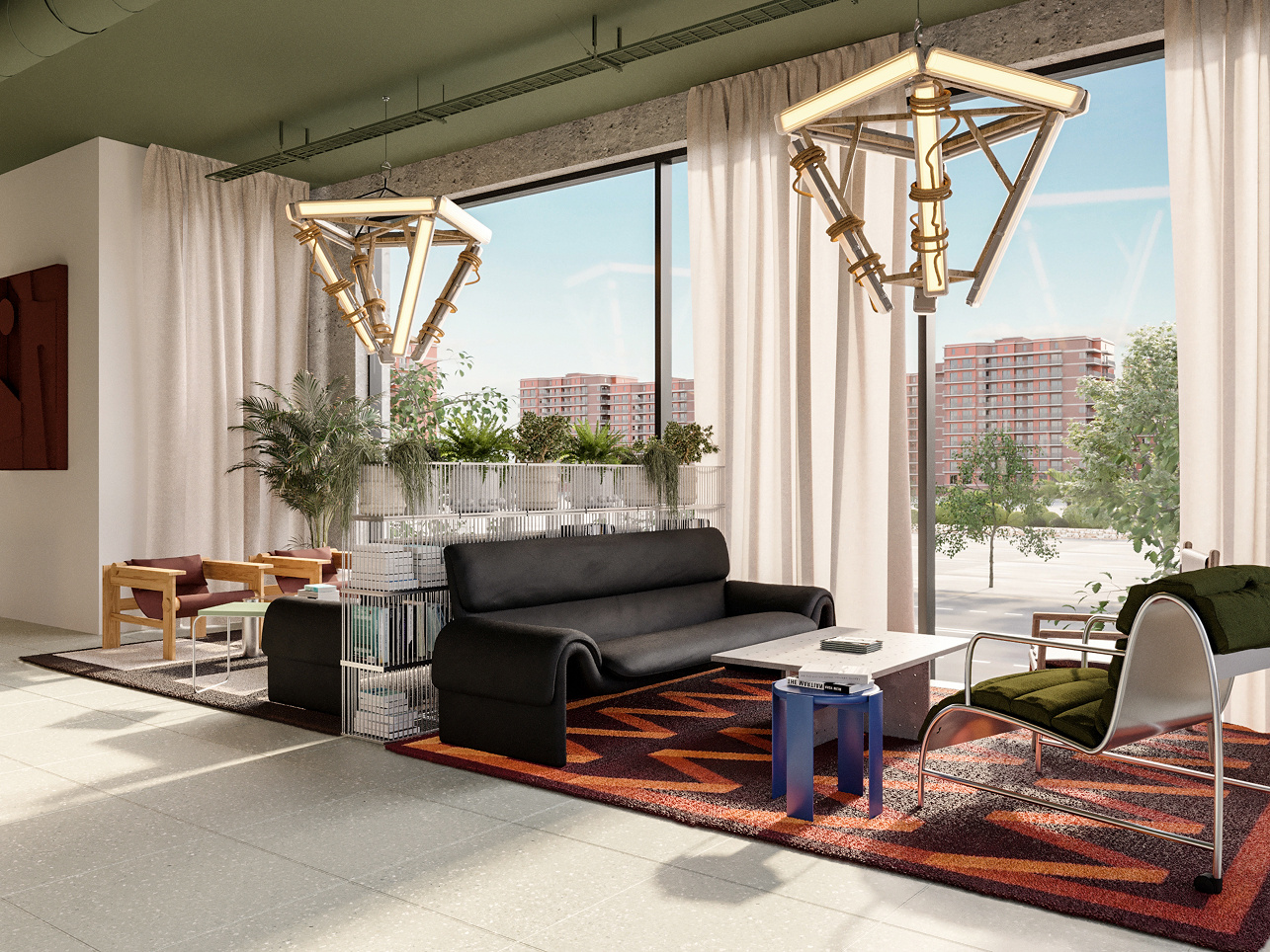 zonas comunes apartamentos exterior